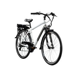 Z&uuml;ndapp Z&uuml;ndapp E-Bike Trekkingrad &raquo;Z802 700c&laquo;, 28 Zoll, Herren (Herren, Wei&szlig;/Grau) 100343313003