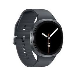 Samsung Galaxy Watch8, Smartwatch dunkelgrau, 44 mm, LTE, Sport Band M/L