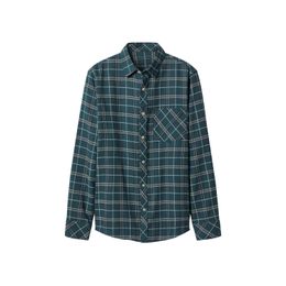 esmara Men Herren Flanell-Freizeithemd (gr&uuml;n kariert, M (39/40)) 100395203007