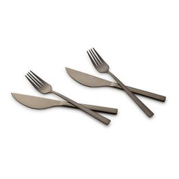 ECHTWERK Pizzabesteck Set "Bari" (Schwarz, 4tlg) 100338118004