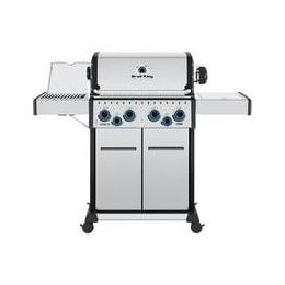 Broil King Gasgrill Baron S 490 IRX edelstahl, mit IR-Seiten- und Heckbrenner