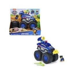 Spin Master Paw Patrol Rescue Wheels - Chases Deluxe Monstertruck mit Geschoss-Abwurf, motorisierter Seilwinde, Lichtern & Ger&auml;uschen, Spielfahrzeug