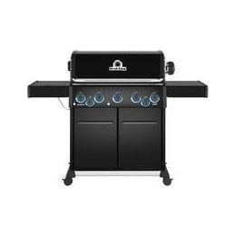Broil King Gasgrill Baron 590 X Shadow schwarz, mit Seiten- und Heckbrenner