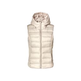 Esmara&reg; Damen Steppweste, wasserabweisendes Obermaterial (Beige, XS(32/34)) 100393301009
