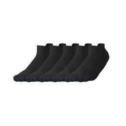 Crivit Damen/Herren Sport-Sneakersocken, 5 Paar (Schwarz, 37/38) 100394447002