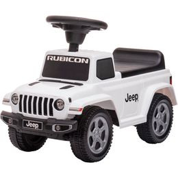 Rutscherauto Jamara "Jeep Gladiator", wei&szlig;, Rutschautos, KinderB:29cm H:42cm T:63,5cm, Rutscherauto, mit Sound, B:29cm H:42cm T:63,5cm