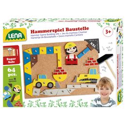 LENA Hammerspiel, Faltschachtel (Fahrzeuge) 100393054001