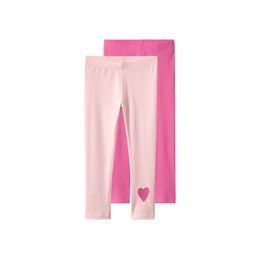 lupilu&reg; Kleinkinder M&auml;dchen Leggings, 2 St&uuml;ck (Rosa, 98/104) 100400222005