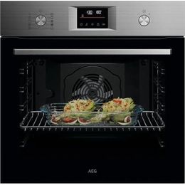 AEG OU5PB40ZSM Serie 5, Backofen schwarz/edelstahl