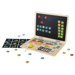 Playtive Holz Magnettafel und Laptop FSC (Holzlaptop)"" 100380874001