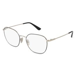 Vogue VO4178 Brille Damen | Fassung: Vollrand, Quadratisch, Schwarz Silber
