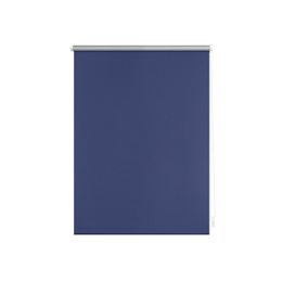 LICHTBLICK Thermo-Rollo Klemmfix, ohne Bohren, Verdunkelung (Blau, 45x150 cm) 100312502027