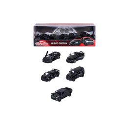 Majorette Spielzeugauto 5 er Geschenkset (Black Edition) 100392273001