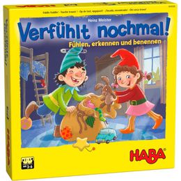 Spiel Haba "Verf&uuml;hlt nochmal", bunt, Spiele, Kinder, Holz, Pappe, Polyester, Spiel, Made in Germany