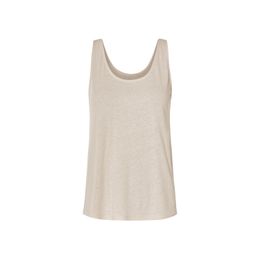 esmara&reg; Damen Leinen-Top / Leinen-Spaghettitop (Beige, XS(32/34))"" 100390605005