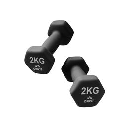 Crivit Push-up-Board / Kurzhantel-Set / Kettlebell (Hantel PVC 2x2 kg) 100394289002