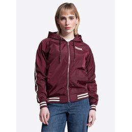 Windbreaker Lonsdale "MERIDEN", Damen, Gr. L, oxblood, chalk, Obermaterial: 100% Polyester. Futter: 100% Polyester, Jacken Windbreaker, f&uuml;r Erwachsene
