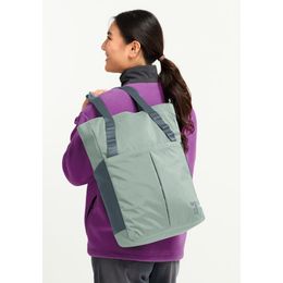 Schultertasche Jack Wolfskin "ZOYA 2IN1 TOTE", Damen, gr&uuml;n zinnia, Polyamid, Polyester, Taschen Schultertasche, aus Polyamid, mit Polyesterfutter, sportlicher Stil