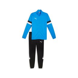 Trainingsanzug Puma "TEAMRISE TRACKSUIT", Damen, Gr. XXL, ignite blau, Puma schwarz, Trikot, Obermaterial: 100% Polyester, unifarben, regular fit, Sportanz&uuml;ge Trainingsanzug, zweiteiliges Set, atmungsaktiv, mit DryCELL-Technologie