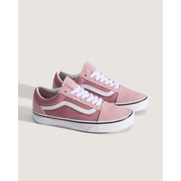 Sneaker Vans "Old Skool", Damen, Gr. 41, dusky rose, Leder, Textil, Schuhe Sneaker