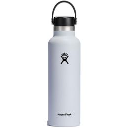 Trinkflasche Hydro Flask "STANDARD FLEX CAP", wei&szlig;, 621ml, Edelstahl, Trinkflaschen, Trinkflasche, TempShield&trade;-Isolierung