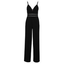 Jumpsuit Vera Mont "Jumpsuit mit Cut-Outs", Damen, Gr. 36, EURO, schwarz, Obermaterial: 100% Polyester PES., Overalls Jumpsuit