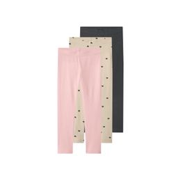 lupilu&reg; Kleinkinder M&auml;dchen Leggings 3er (Beige, 122/128) 100399491006
