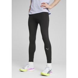 Lauftights Puma "M RUN VELOCITY FL TIGHT", Damen, Gr. M, N-Gr, Puma schwarz, Interlock, Obermaterial: 85% Polyester, 15% Elasthan, unifarben, slim fit 7/8-L&auml;nge, Hosen Lauftights, mit DryCELL Technologie, atmungsaktiv, Slim Fit, mit Ges&auml;&szlig;tasche