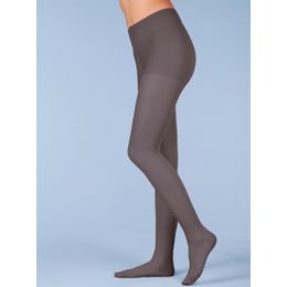 Esda Damen St&uuml;tzstrumpfhose grafit, Gr&ouml;&szlig;e 48/50