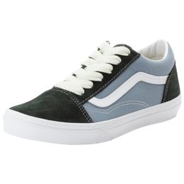 Sneaker Vans "Old Skool", M&auml;dchen, Gr. 38, 2, tone gr&uuml;n, blau, Leder, Schuhe Sneaker, f&uuml;r Kinder und Jugendliche