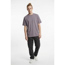Only & Sons Rundhalsshirt ONLY & SONS "ONSFRED RLX SS TEE", Herren, Gr. S, rabbit, Single Jersey, Obermaterial: 100% Baumwolle, unifarben, relaxed fit normal, Rundhals, Shirts Rundhalsshirt, Baumwolle, relaxed fit