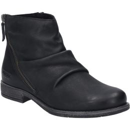 Stiefelette Josef Seibel "Sienna 10, schwarz", Damen, Gr. 39, schwarz, Obermaterial: 100% Rindsleder Leather cow., Schuhe Stiefelette