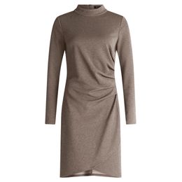 Partykleid Betty Barclay "Partykleid im Glitzer-Look", Damen, Gr. 38, EURO, braun, 95% Polyester PES. 5% Elasthan EL., Kleider Partykleid