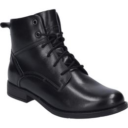 Stiefelette Josef Seibel "Simona 05, schwarz", Damen, Gr. 38, schwarz, Obermaterial: 100% Rindsleder Leather cow., Schuhe Stiefelette