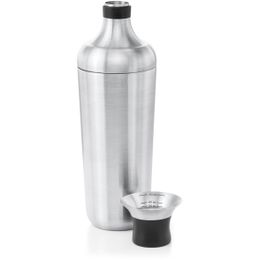 Cocktail Shaker OXO STEEL, grau (edelstahl), B:8,8cm H:9,5cm, Edelstahl, Shaker, Cocktail Shaker, einwandig