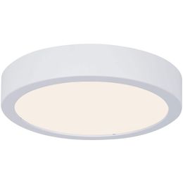 Paulmann LED Deckenleuchte "Aviar", wei&szlig;, 1, &Oslash; 22cm H: 6,2cm, 1 Stk., Leuchten, LED Deckenleuchte