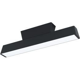 Eglo Deckenleuchte "SIMOLARIS-Z", schwarz, H: 11cm, 1 Stk., Leuchten, Deckenleuchte in schwarz aus Alu, Stahl - 16W - warmwei&szlig; - kaltwei&szlig;, Deckenleuchte
