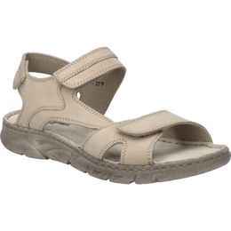Sandale Josef Seibel "Brenda 03, beige", Damen, Gr. 40, beige, Obermaterial: 100% Rindsleder Leather cow., Schuhe Sandale