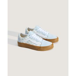 Sneaker Vans "Old Skool", M&auml;dchen, Gr. 36,5, blau, Leder, Schuhe Sneaker, f&uuml;r Kinder und Jugendliche