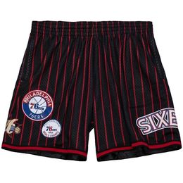 Mitchell & Ness Mitchell And Ness NBA Philadelphia 76ers 1983 Champion Short Schwarz 201915008L