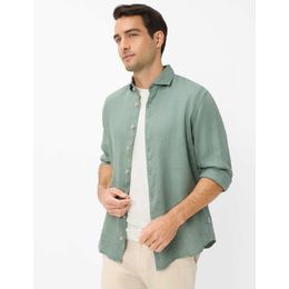 Brax Herren Hemd Style HAROLD thyme, gr&uuml;n, Gr. XL