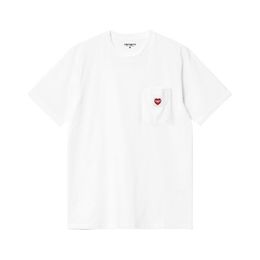 Carhartt Work In Progress Carhartt Wip Pocket Heart T-shirt Wei&szlig; I032128-1WZXX_S