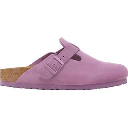 Birkenstock Boston Suede Leather Damen Lila 1030681_35