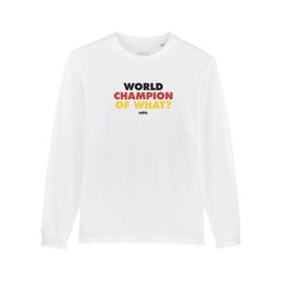 Kickz World Champion Of What? Longsleeve Wei&szlig; BZDS-002-001-0-L