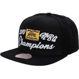Mitchell & Ness Mitchell And Ness NBA Los Angeles Lakers 2010 Champions Snapback Cap Schwarz HHSS4197-LALYY-ONE
