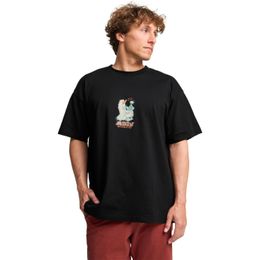 T-Shirt Billabong "Built To Last Og", Herren, Gr. M, schwarz, Obermaterial: 100% Walkfrottier;, Shirts T-Shirt