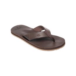 Sandale Billabong "Seaway", Herren, Gr. 7(40), braun (chocolate), Obermaterial:Obermaterial: 100% Leder, Futter: 100% Microfaser, Innensohle: 100% Leder, Mittelsohle: 100% Eva, Au&szlig;ensohle: 100% Gummi;, Schuhe Sandale