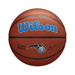 Wilson NBA Orlando Magic Team Alliance Basketball Indoorball Braun WZ4029322XB7-BRO_7
