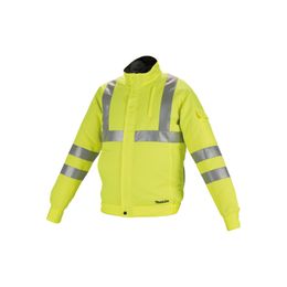 Makita Akku-Warnjacke, gelb Gr&ouml;&szlig;e M (DFJ214ZM))