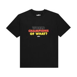Kickz World Champions Of W? T-shirt Schwarz BZDS-001-001-XL